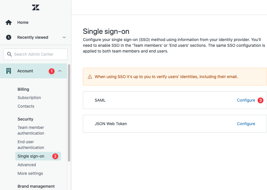 Zendesk SAML Integration